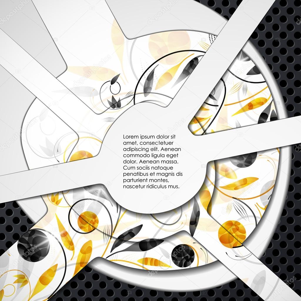 Multi layered abstract background Stock Vector Image by ©sergio77 #34078143