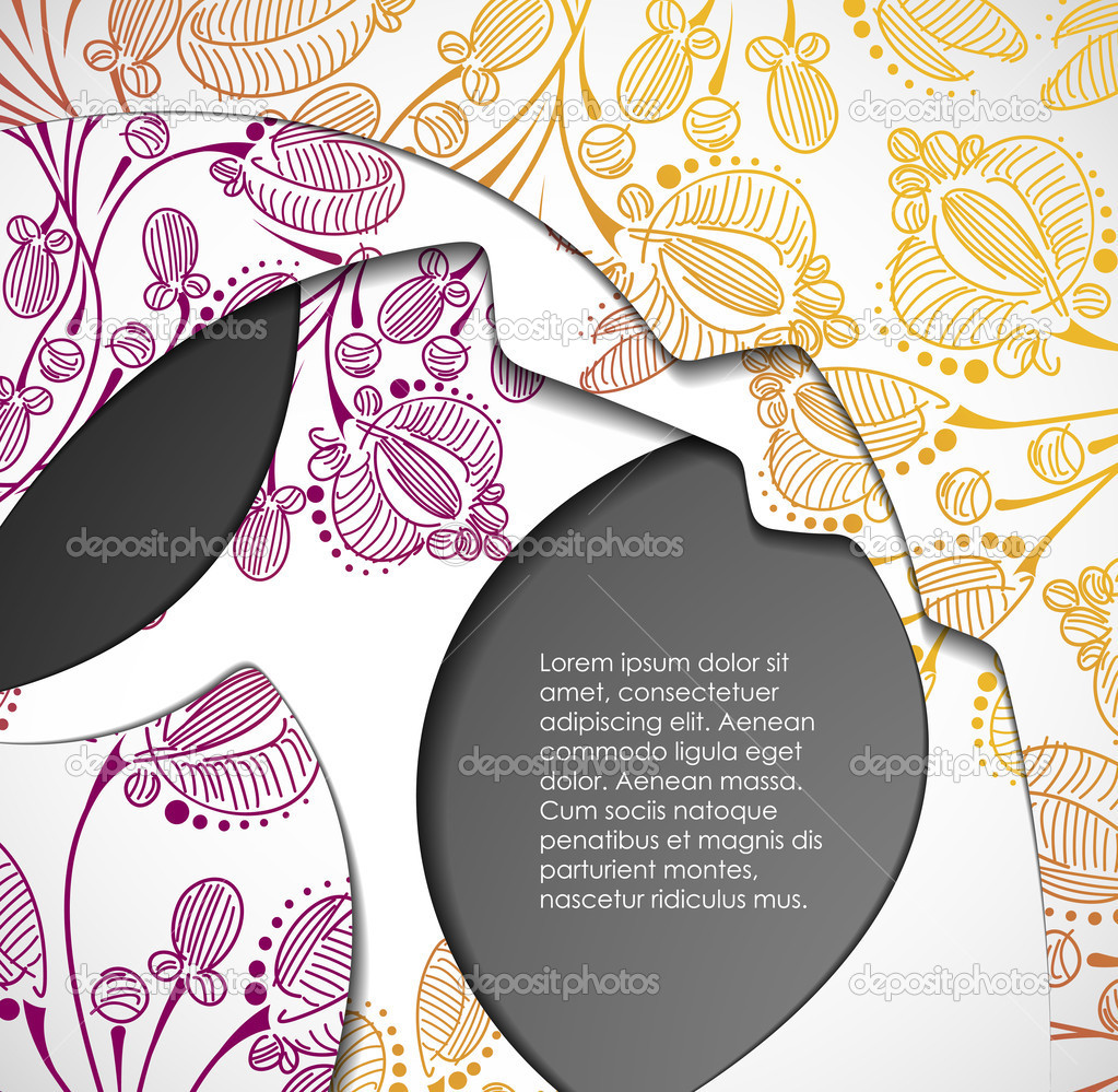 Multi layered abstract background Stock Vector by ©sergio77 34078457