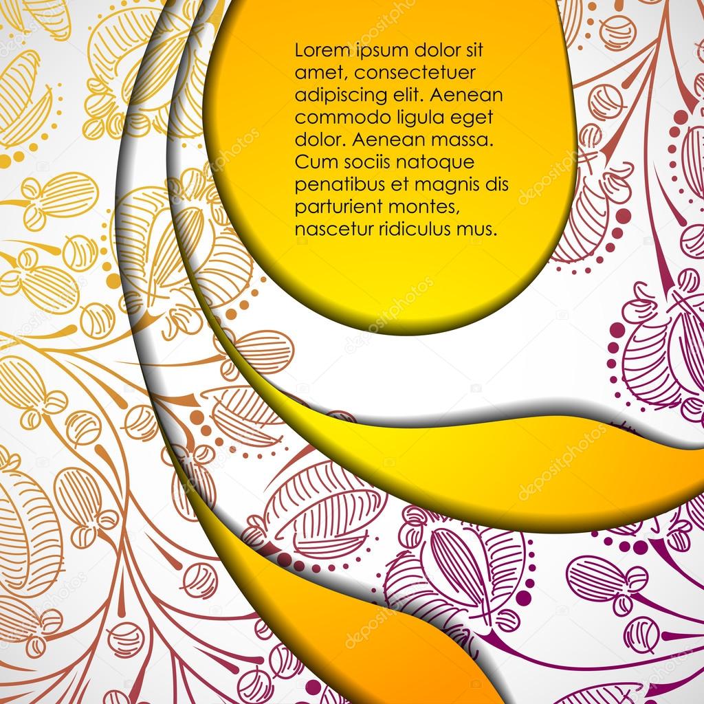 Multi layered abstract background Stock Vector by ©sergio77 34078533