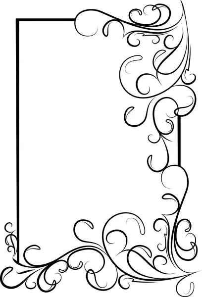 Art swirl board — Stock Vector © buravtsoff #8571512