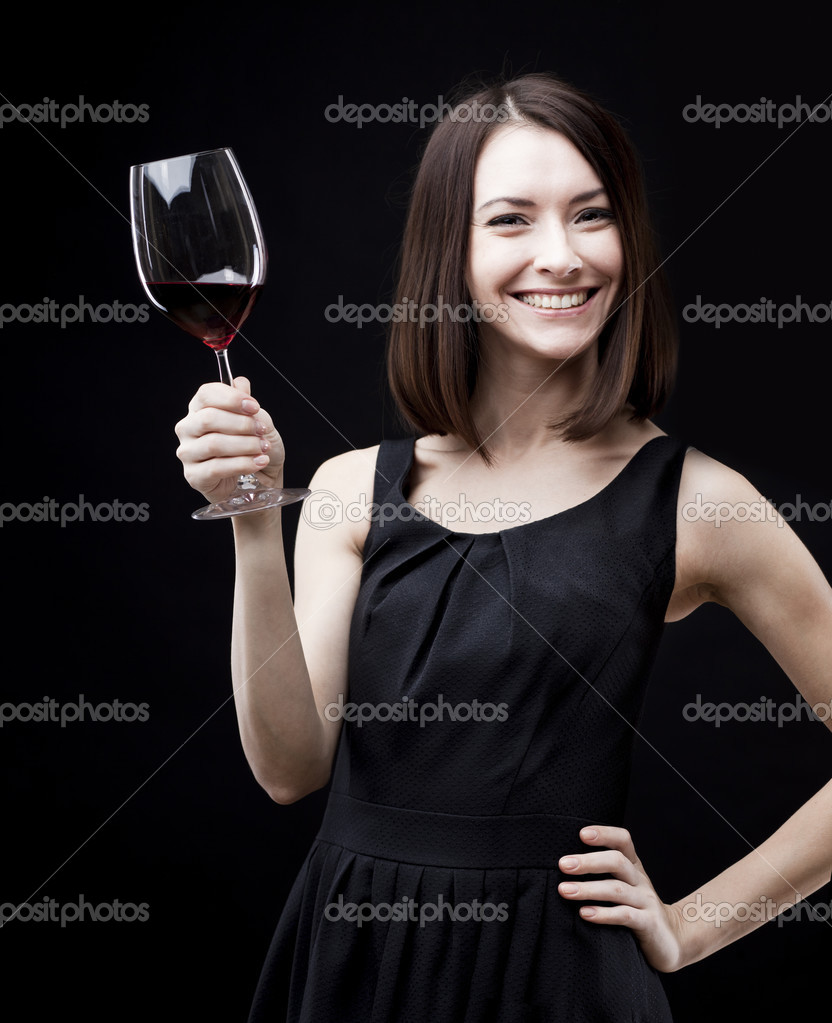 Woman holding wine glass — Stock Photo © repinanatoly #31163717 Woman holding wine glass — Stock Photo © repinanatoly #31163717