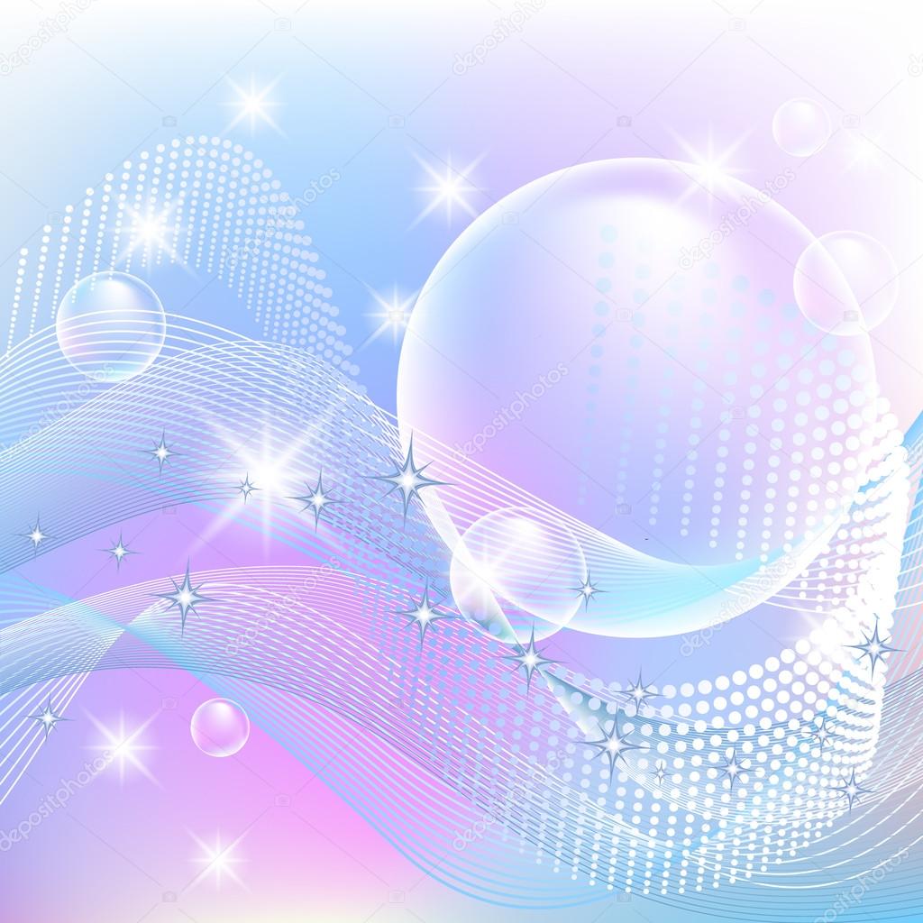 Bubbles and stars Stock Vector Image by ©Marisha #12904082