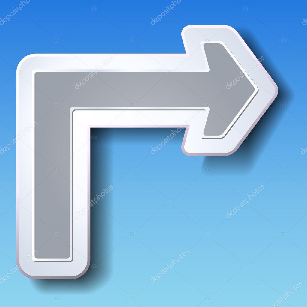 Corner arrow Stock Vector by ©Marisha 28713353