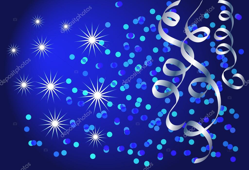 Celebratory abstract blue background Stock Vector by ©Marisha 29560977