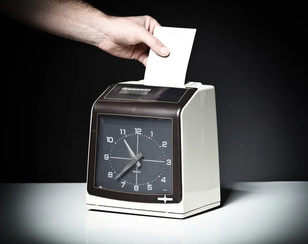 Employee time card Stock Photos, Royalty Free Employee time card Images ...