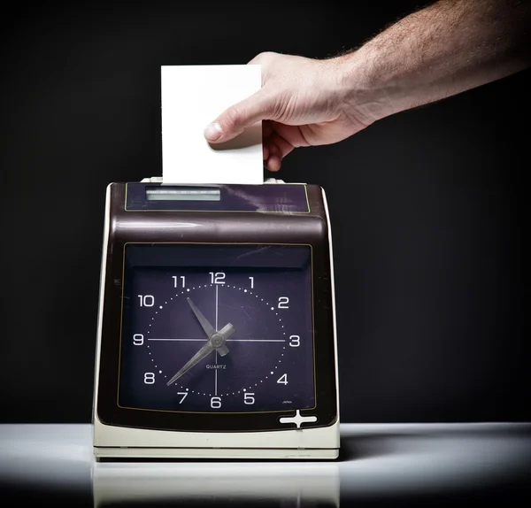 Employee time card Stock Photos, Royalty Free Employee time card Images ...