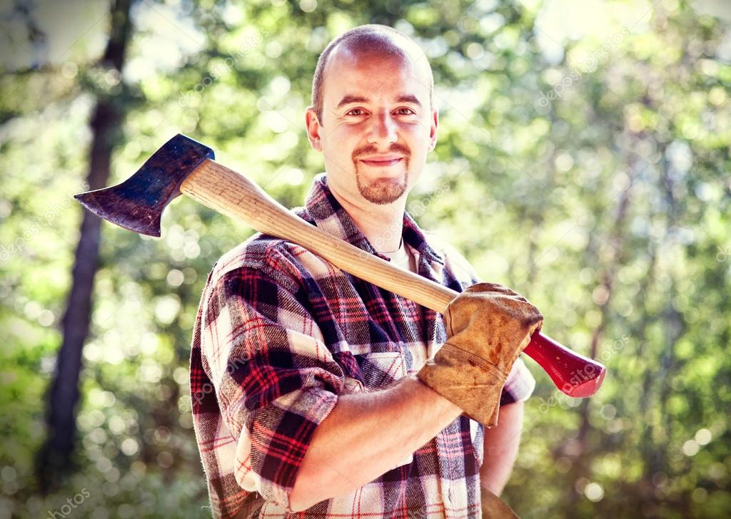 Lumberjack portrait — Stock Photo © jukai5 #30793371
