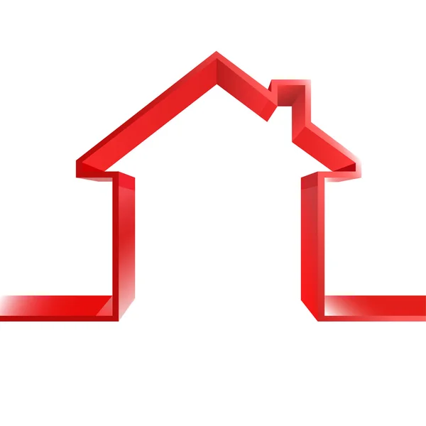 Red house in the sky — Stock Photo © jukai5 #2233891