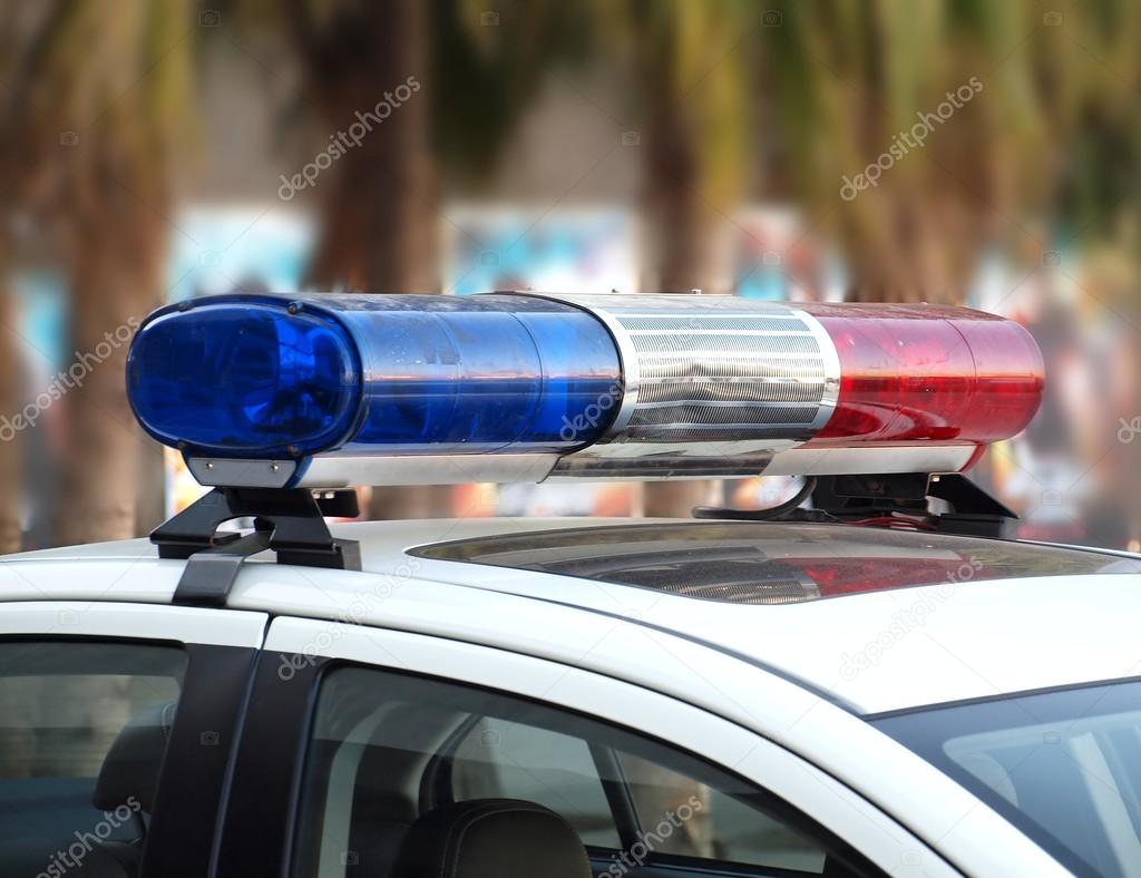 Red and Blue Lightbar of a Police Car Stock Photo by ©shiyali 28723881