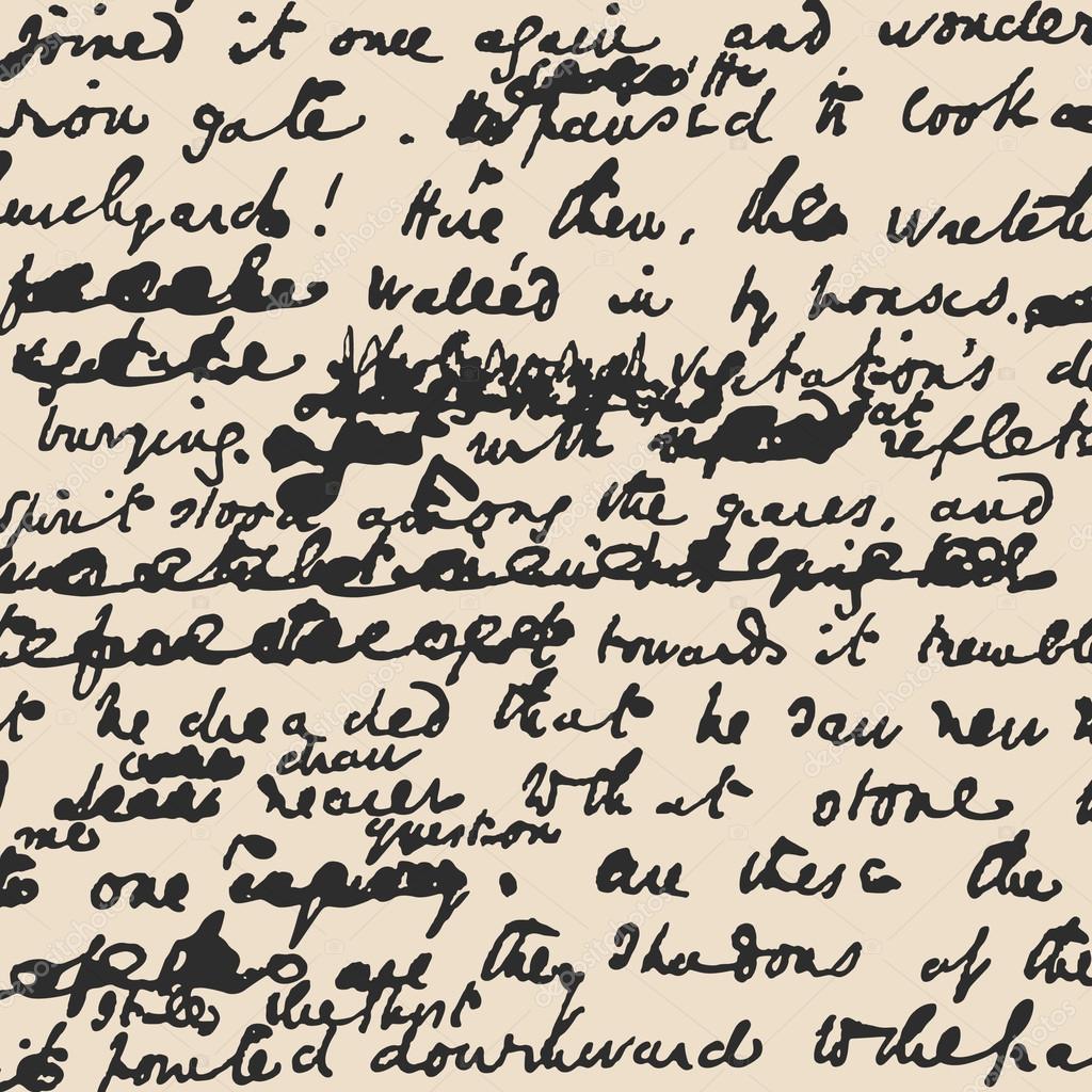 Old manuscript Stock Vector by ©missbobbit 51283615