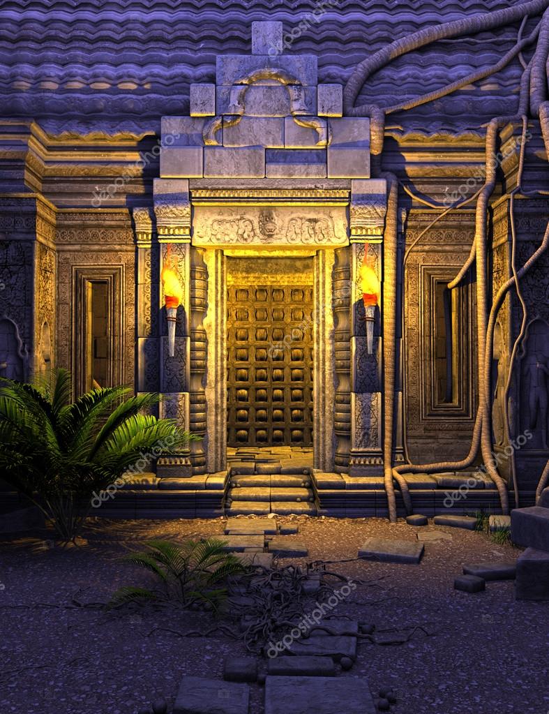 Fantasy Temple Interior