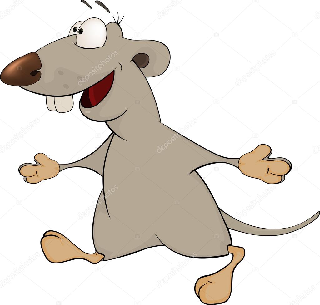 Rat cartoon Stock Vector Image by ©liusaart #27854981