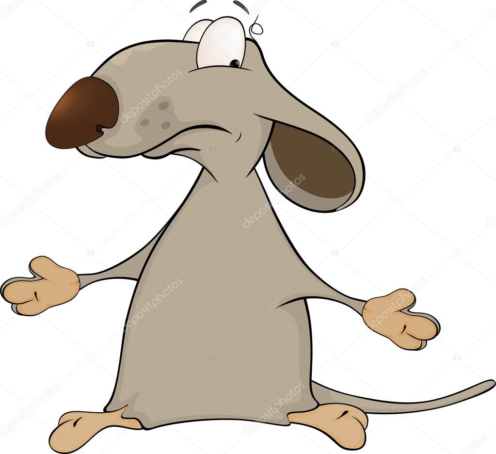 Caricatura de rata vector, gráfico vectorial © liusaart imagen #44631067