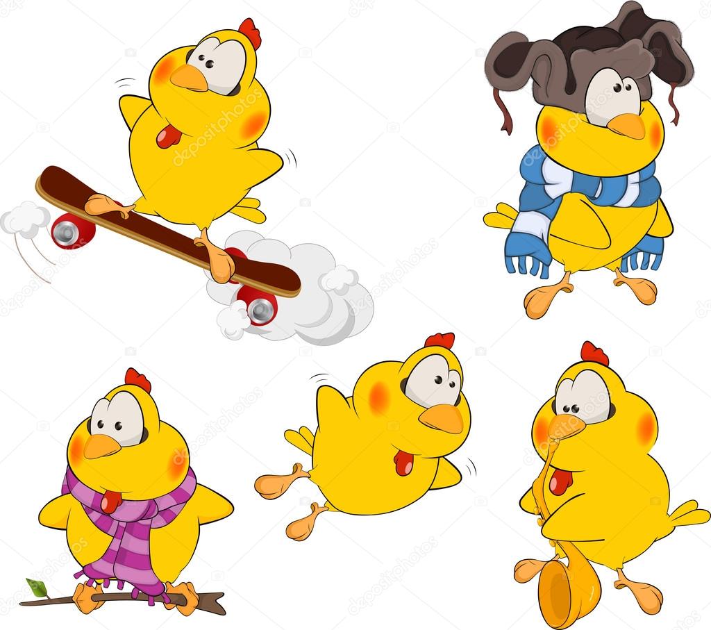 Caricaturas de pollo 2023