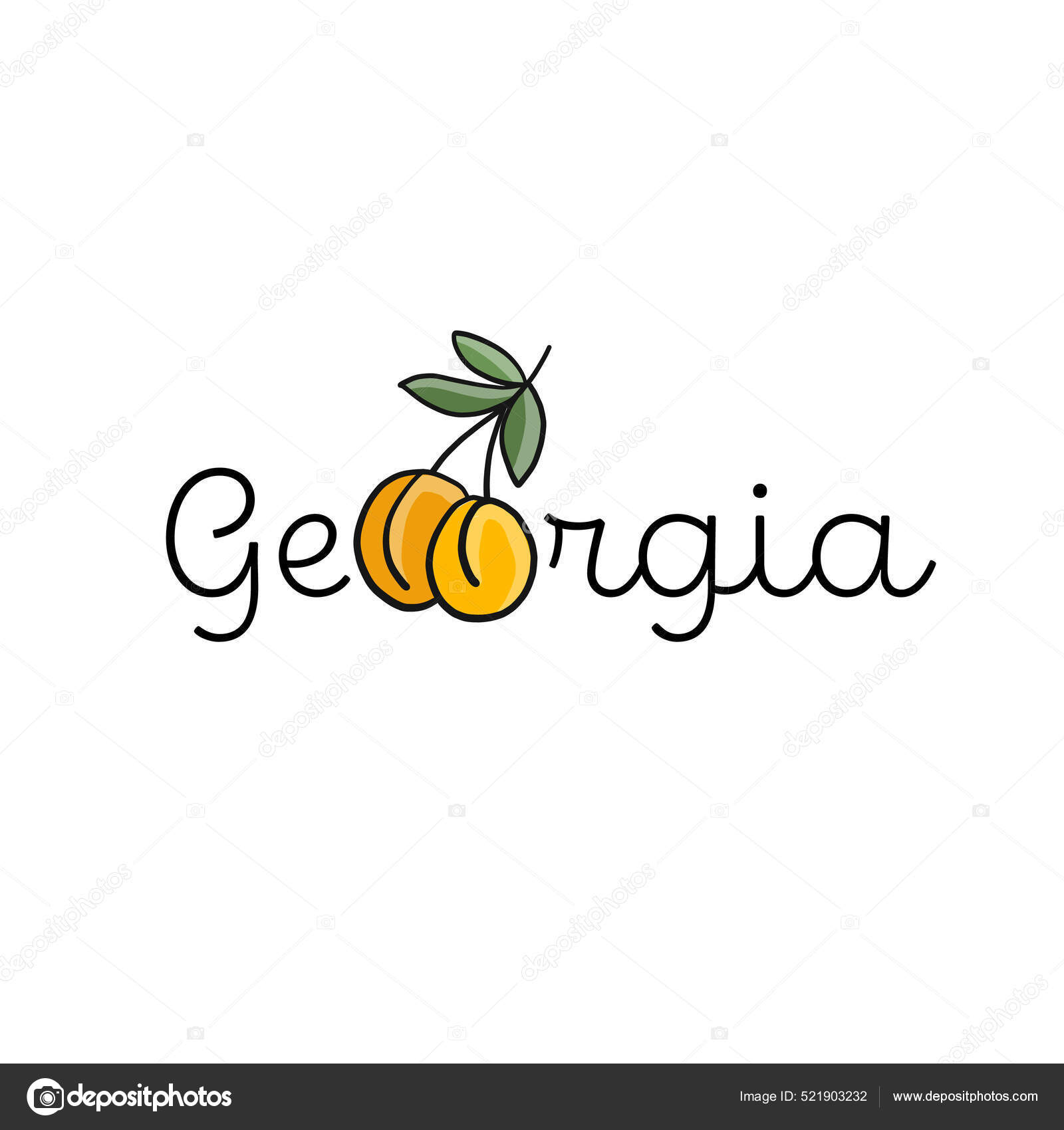Georgia Country Logo for your design Stock Vector Image by ©Kudryashka ...