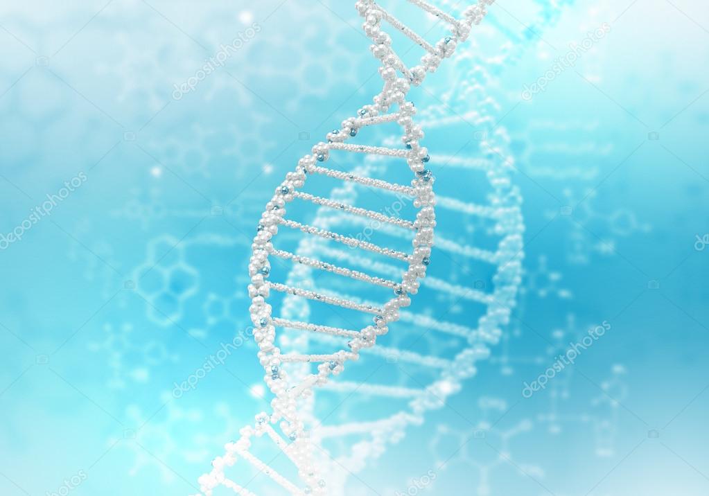 DNA strand illustration Stock Photo by ©SergeyNivens 12495777