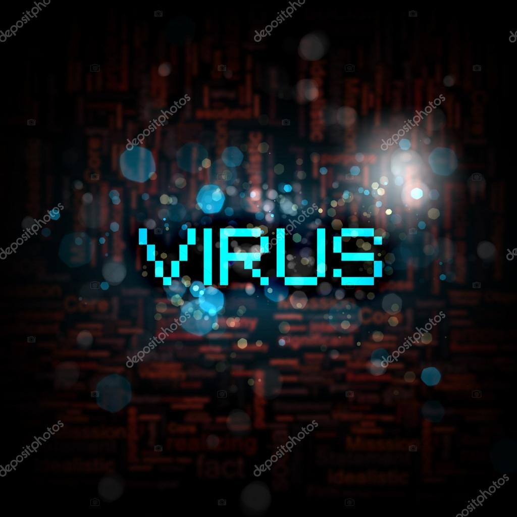 Computer virus symbol Stock Photo by ©SergeyNivens 13383351