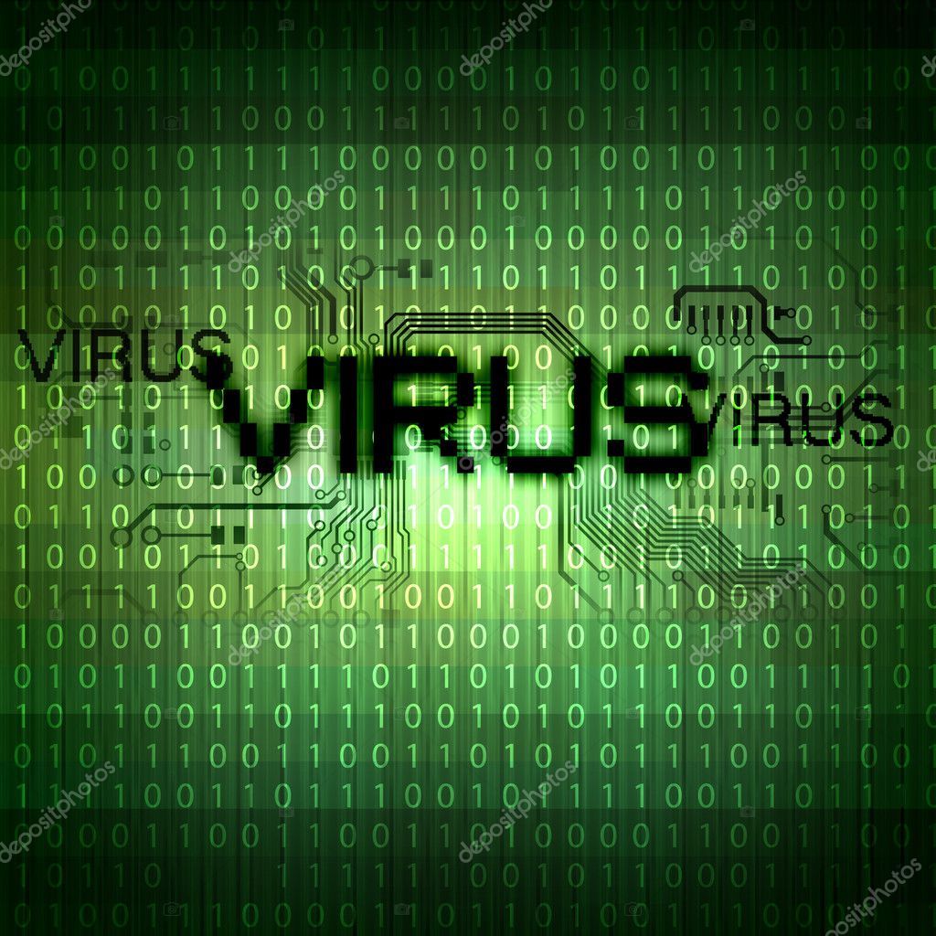 Computer virus symbol — Stock Photo © SergeyNivens #13601257