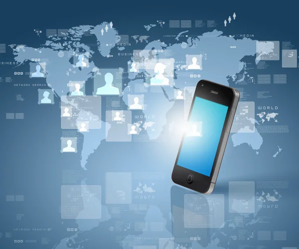 Modern communication technology — Stock Photo © SergeyNivens #16365703