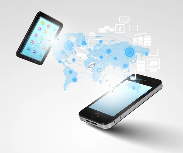 Modern communication technology — Stock Photo © SergeyNivens #16372769
