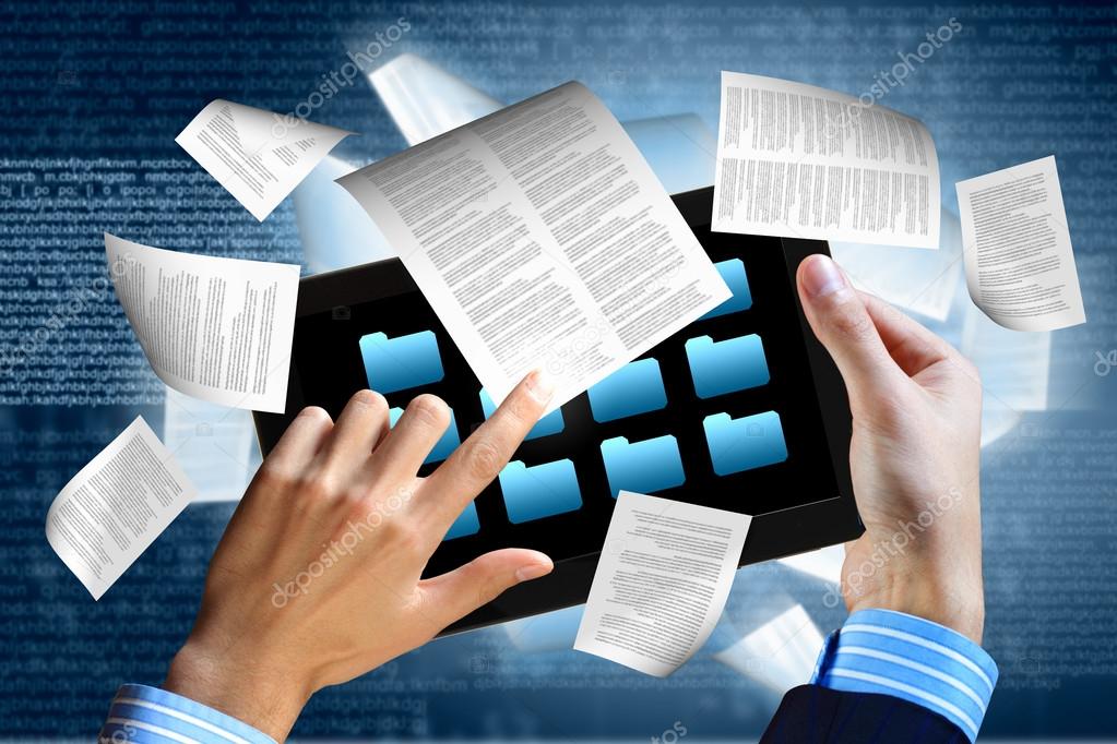 E book reader and books — Stock Photo © SergeyNivens #16366153