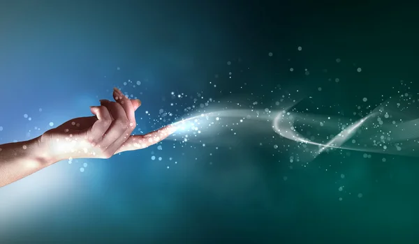magical hands conceptual image — Stock Photo © SergeyNivens #16373443