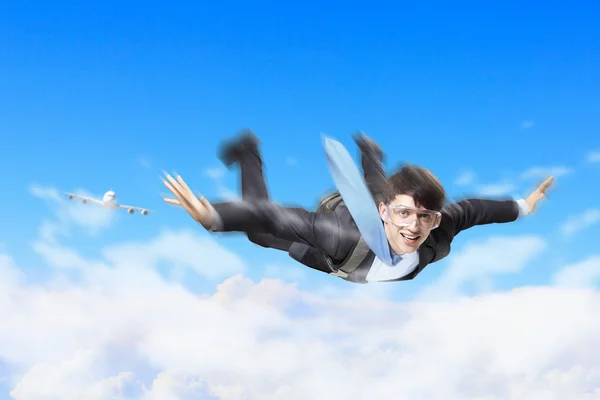 Flying man — Stock Photo © chaoss #1696028