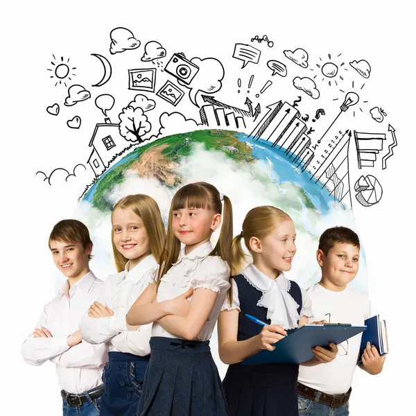 Smart Kids In School