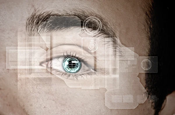Eye identification Stock Photo by ©SergeyNivens 78905006
