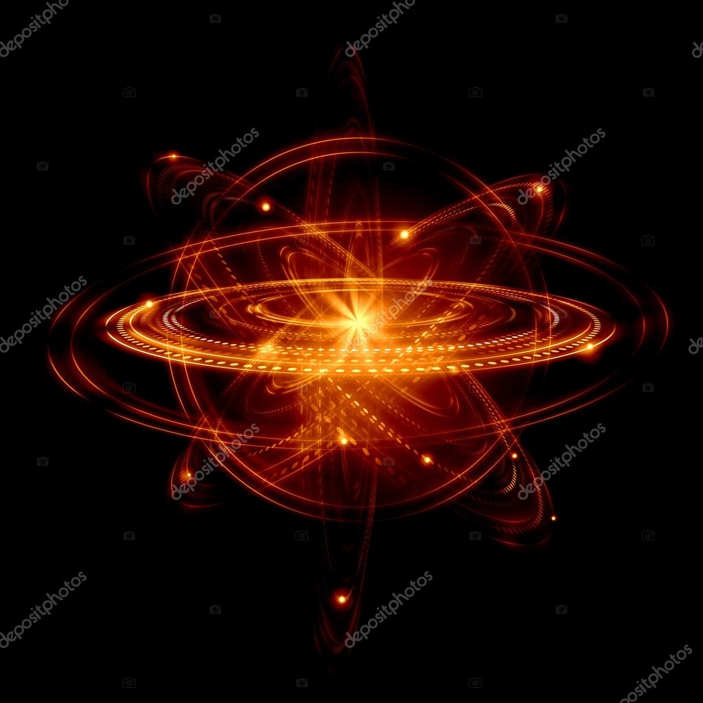 Atom image Stock Photo by ©SergeyNivens 29203439