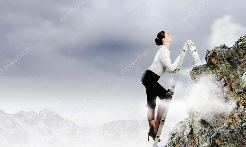 Ladder of success Stock Photo by ©SergeyNivens 30978155