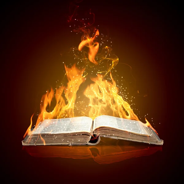 Burning book Stock Photo by ©SergeyNivens 29804067