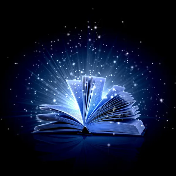 Magic book — Stock Photo © SergeyNivens #4244591