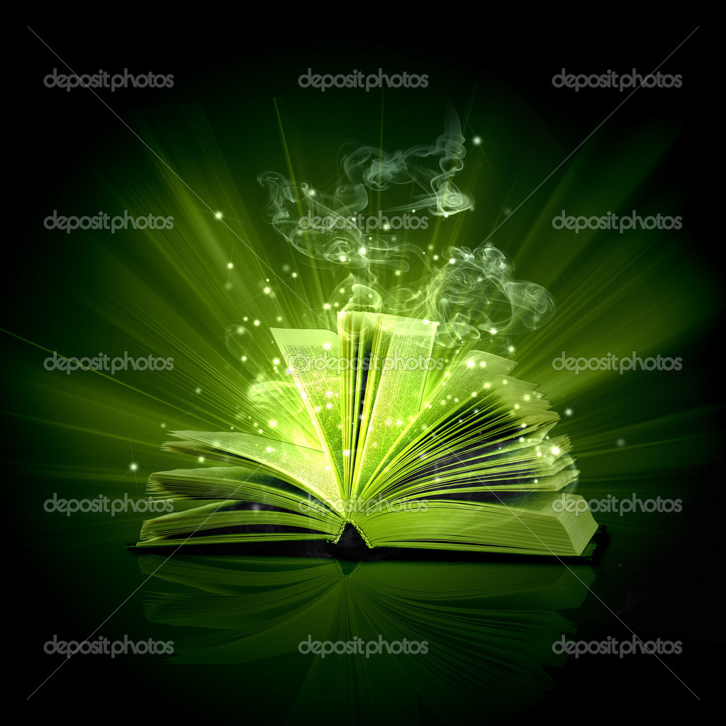 Magic book — Stock Photo © SergeyNivens #31002217