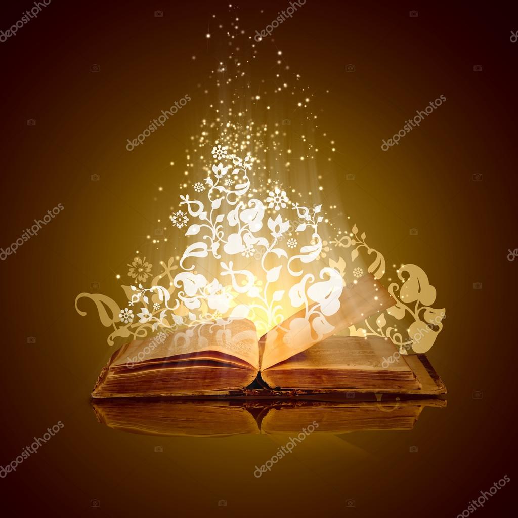 Magic book — Stock Photo © SergeyNivens #31002255