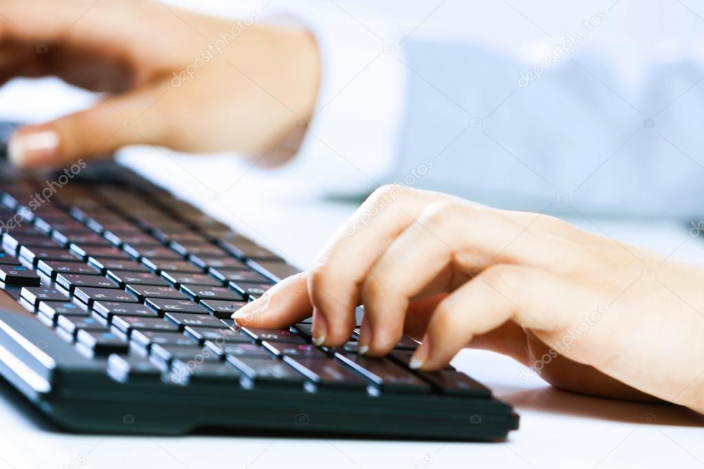 Businesswoman at work — Stock Photo © SergeyNivens #31093755