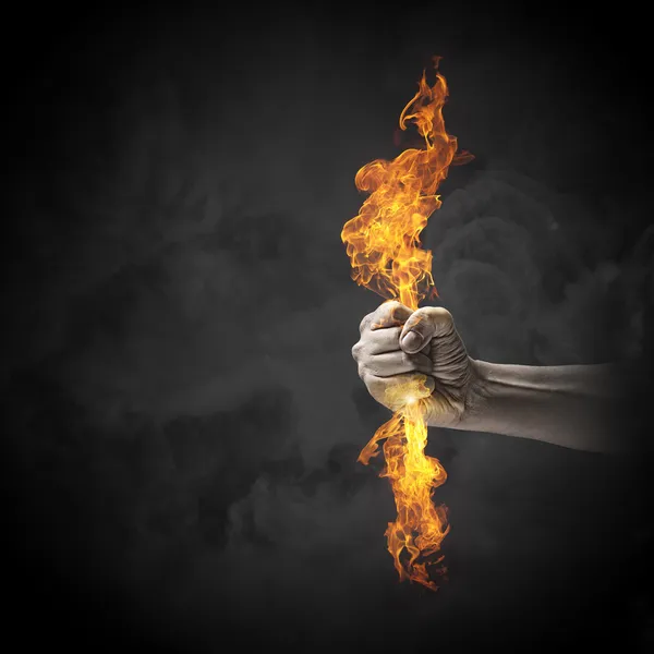 Fire hand Stock Photos, Royalty Free Fire hand Images | Depositphotos