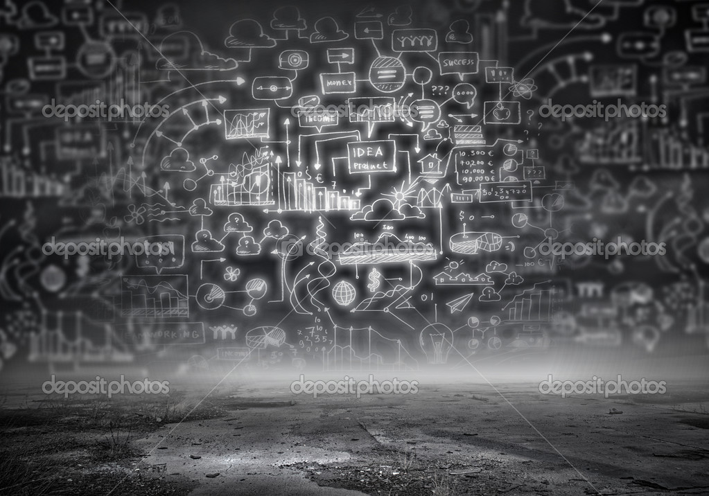 Sketch background Stock Photo by ©SergeyNivens 40685751