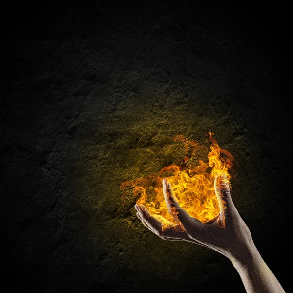 Fire hand Stock Photos, Royalty Free Fire hand Images | Depositphotos