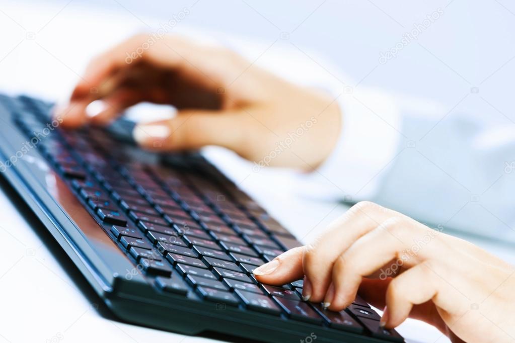 Businesswoman at work — Stock Photo © SergeyNivens #41127267