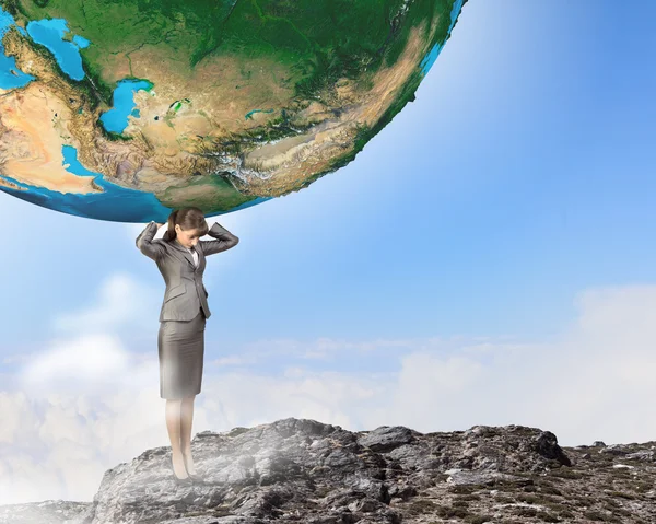 World on shoulders Stock Photos, Royalty Free World on shoulders Images ...