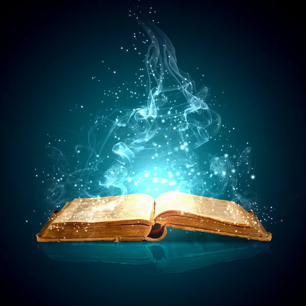 Magic book — Stock Photo © SergeyNivens #4244591