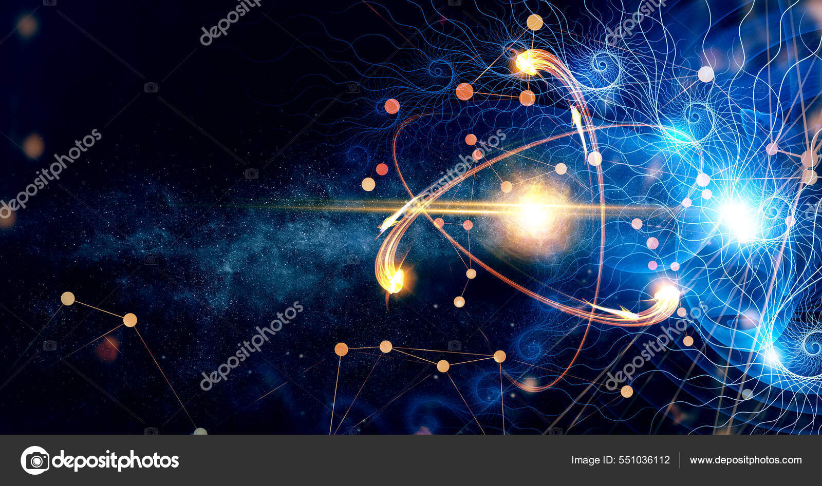 Nanotechnology, Molecule model image . Mixed media Stock Photo by ... Nanotechnology, Molecule model image . Mixed media Stock Photo by ...