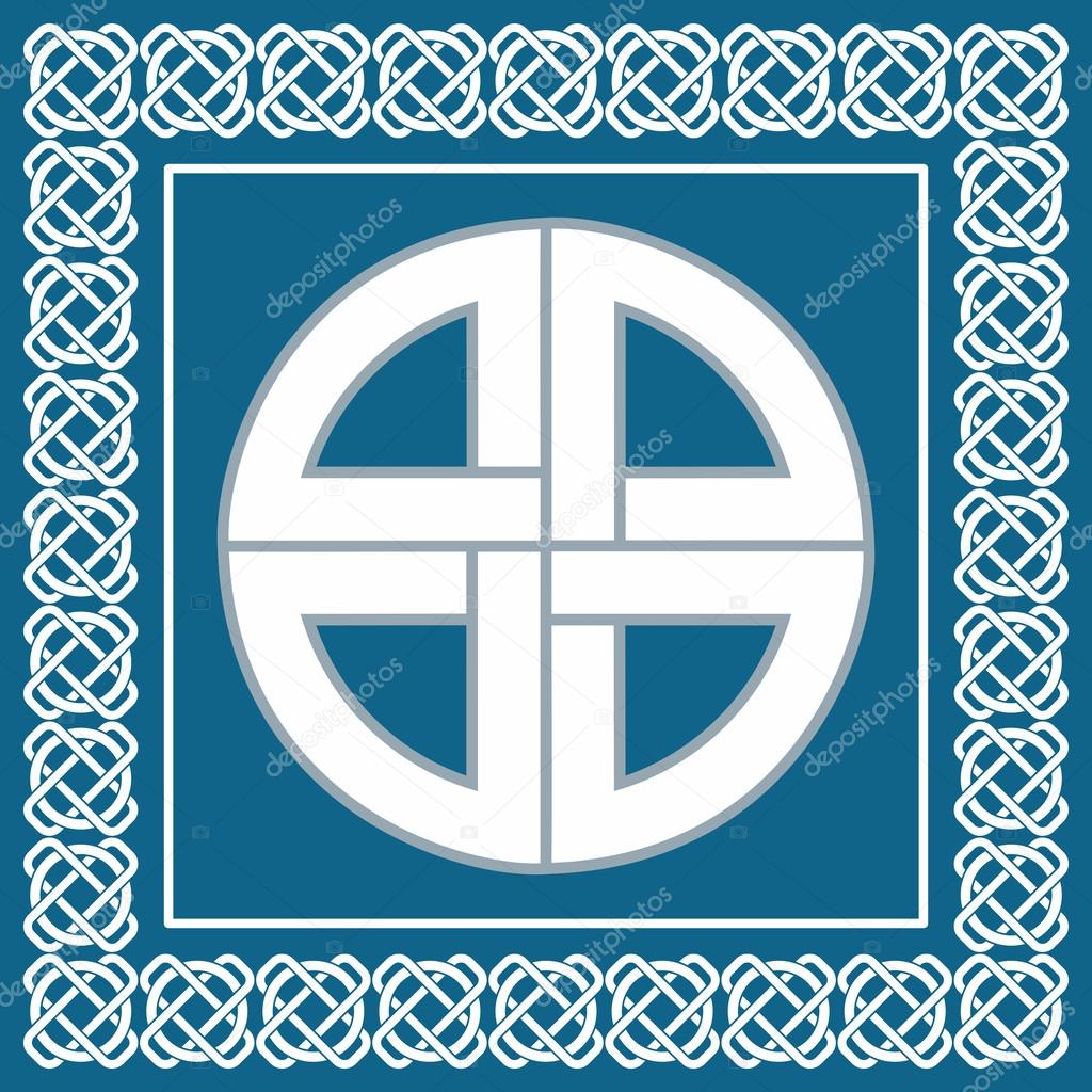 Celtic Shield Knot Vector