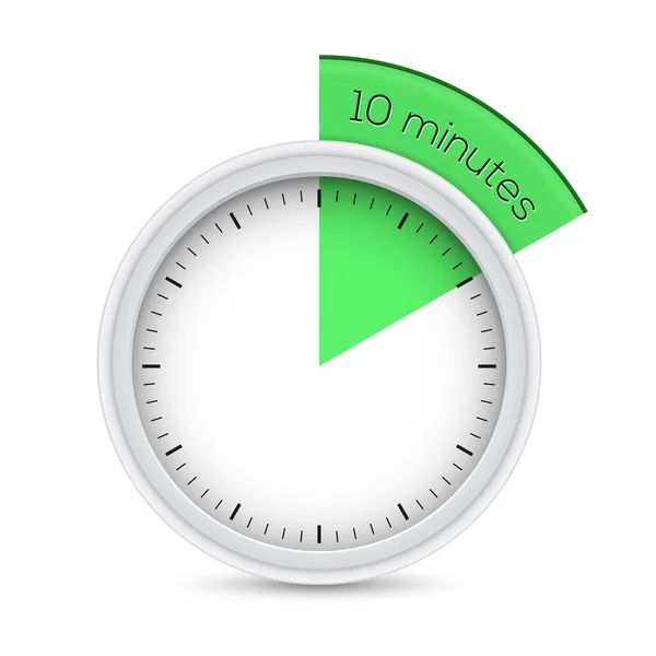 Stop-watch. 10 Minutes Timer Stock Vector by ©frbird 30045559