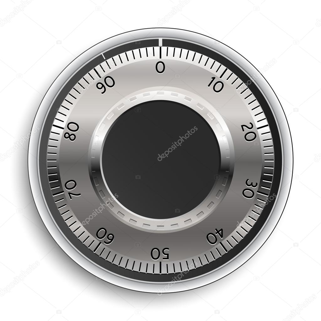 Combination Lock. Combination Safe Lock. Vector Illustration. — Stock ... Combination Lock. Combination Safe Lock. Vector Illustration. — Stock ...