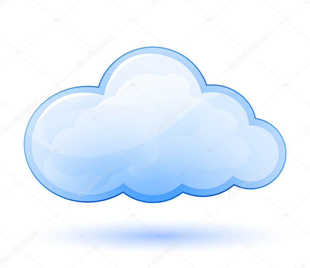 Chmura — Grafika wektorowa © frbird #30799435