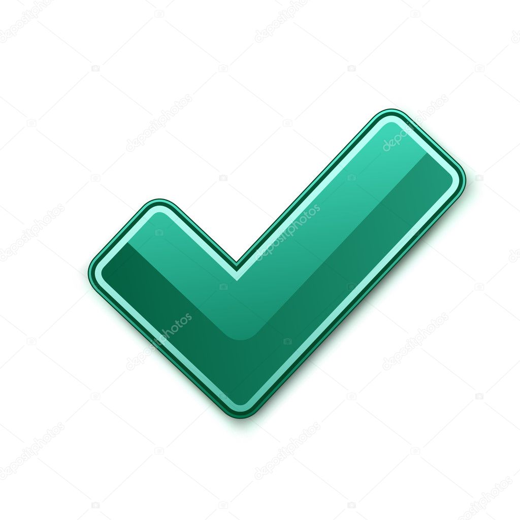 Check mark Stock Vector by ©frbird 39824343