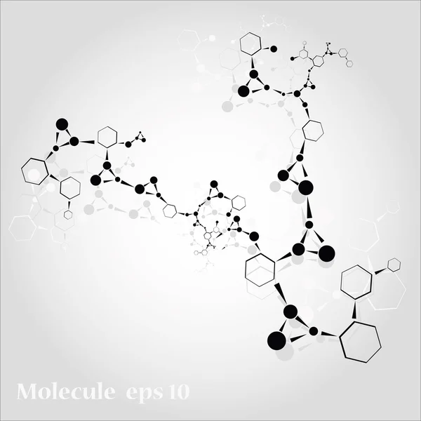 Molecule background Stock Vector Image by ©Djemphoto #5264676