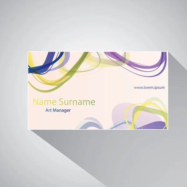 Calling card Stock Vector Image by ©Djemphoto #42747703